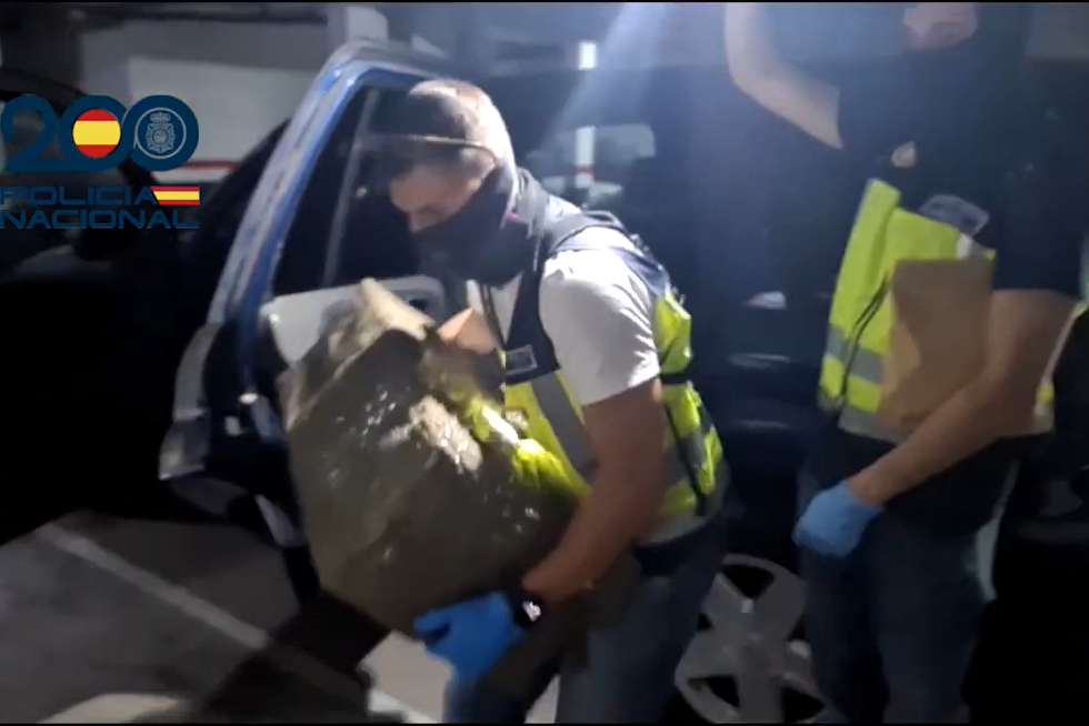 La Policia Nacional detiene a seis personas de una organización criminal en una operación ...